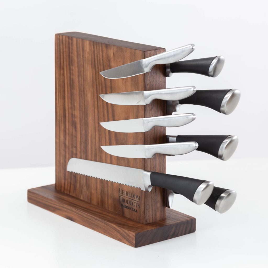 Countertop Magnetic Knife Holder (Horizontal) Made In USA - Heirloom ...