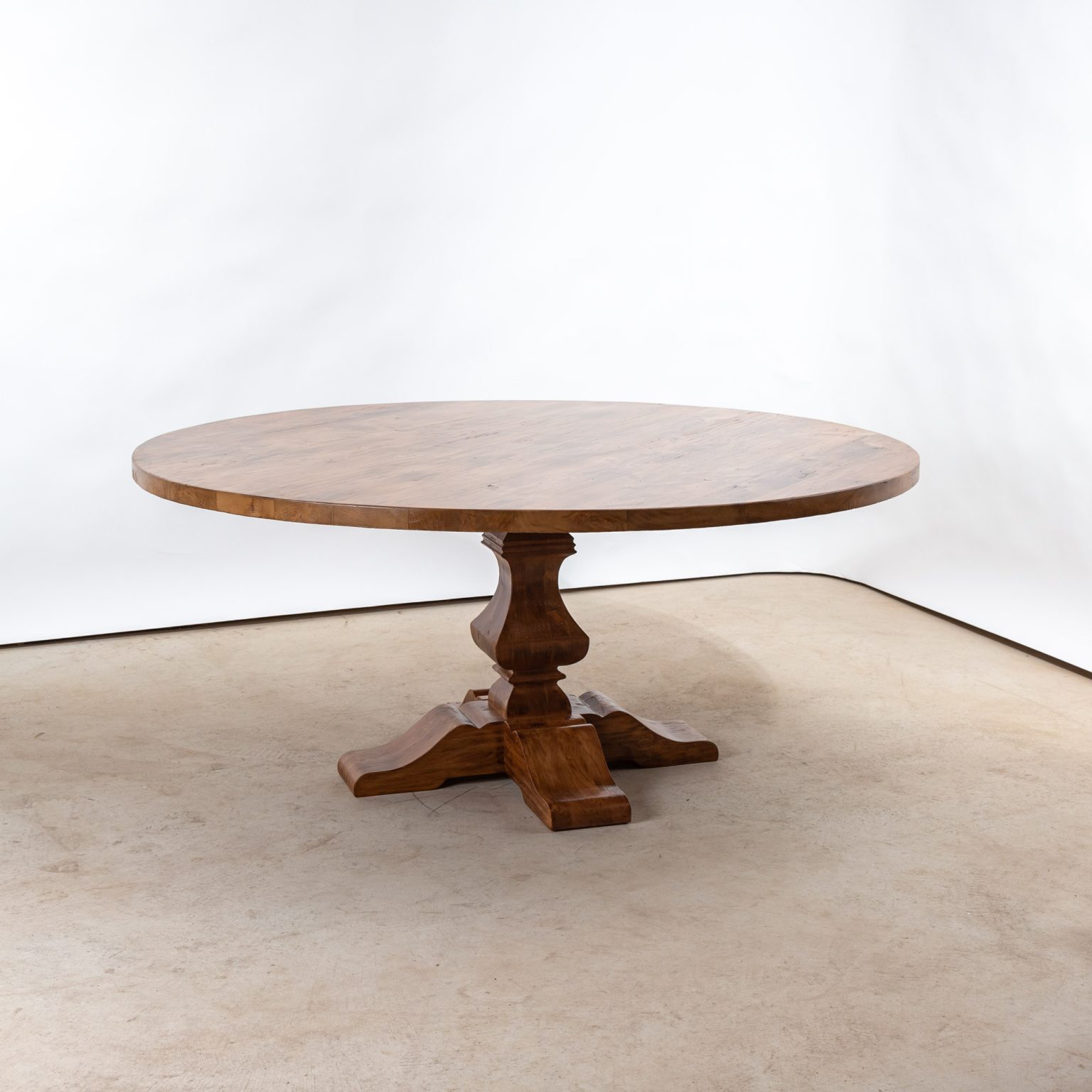 Hudson™ Wooden Round Dining Table Set for 6 - Heirloom Products®