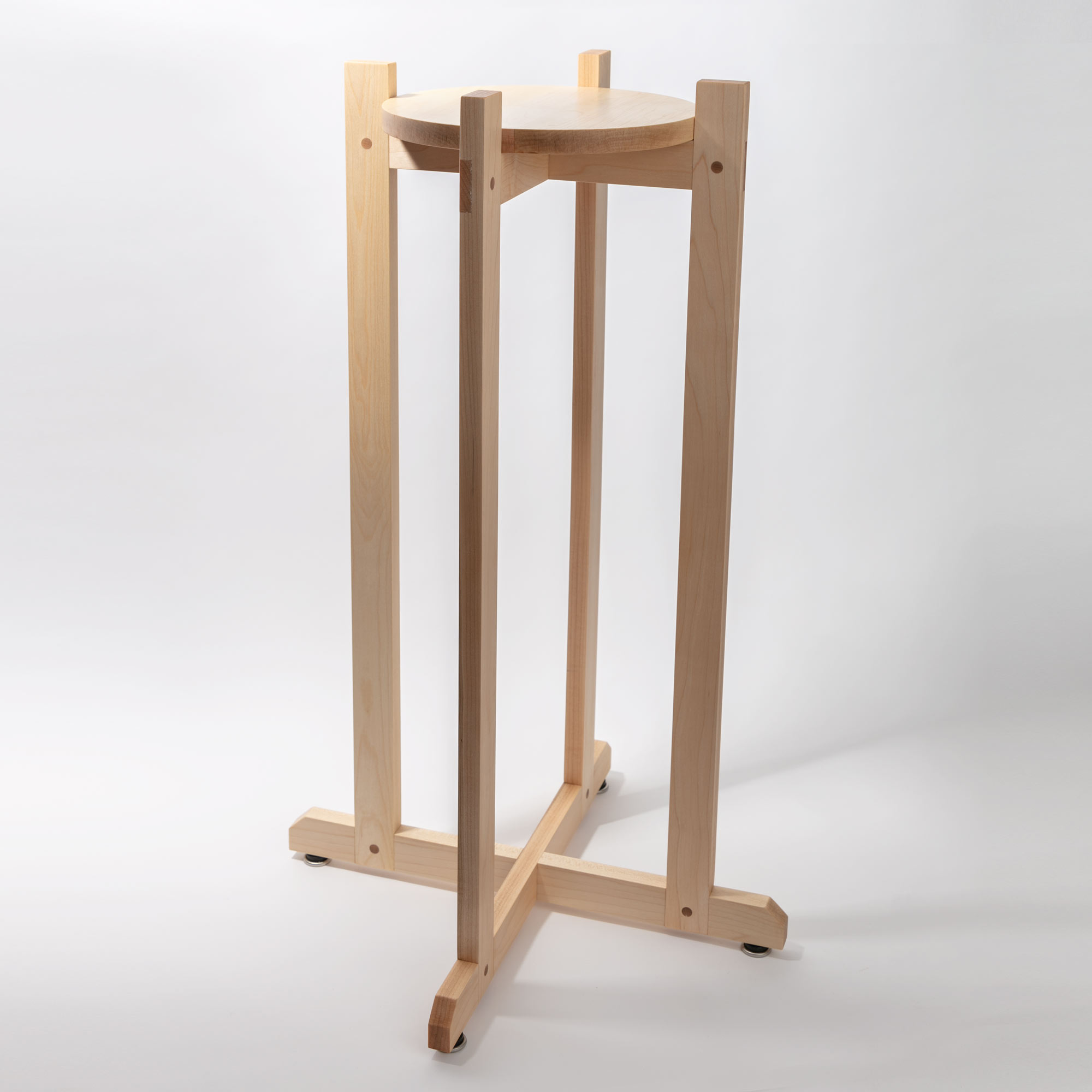 27" Wood Berkey Filter Floor Stand - Heirloom Products