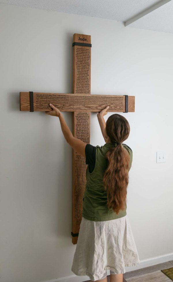 Rustic Extra Large Cross for Wall (6 ft) - Heirloom Products®