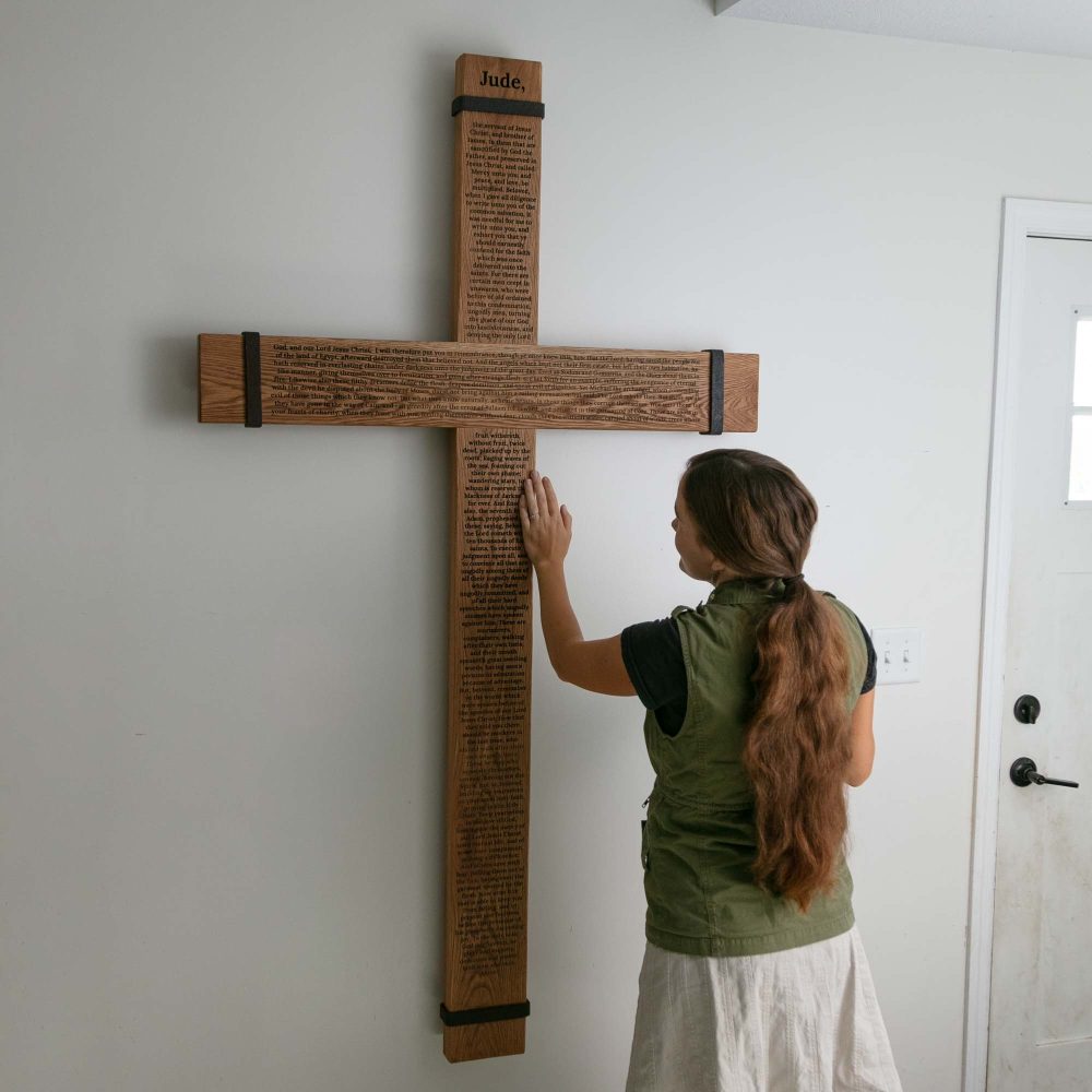 Rustic Extra Large Cross for Wall (6 ft) - Heirloom Products®