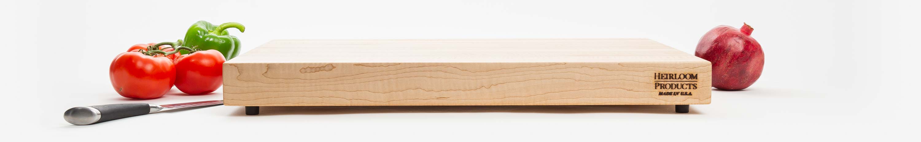 Master Chef™ Walnut Butcher Block Cutting Board - Heirloom Products®