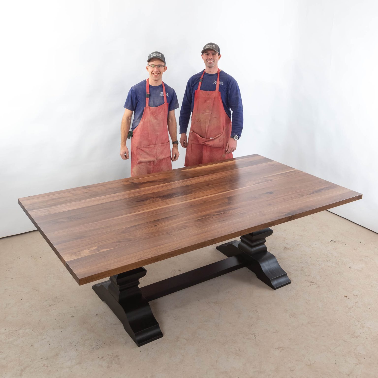 Walnut Kitchen Table (the Anthony™) - Heirloom Products®