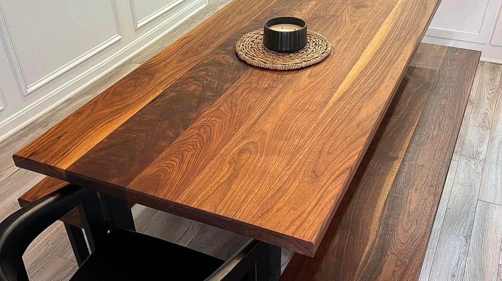 Medina™ Wood Slab Dining Table - Heirloom Products®