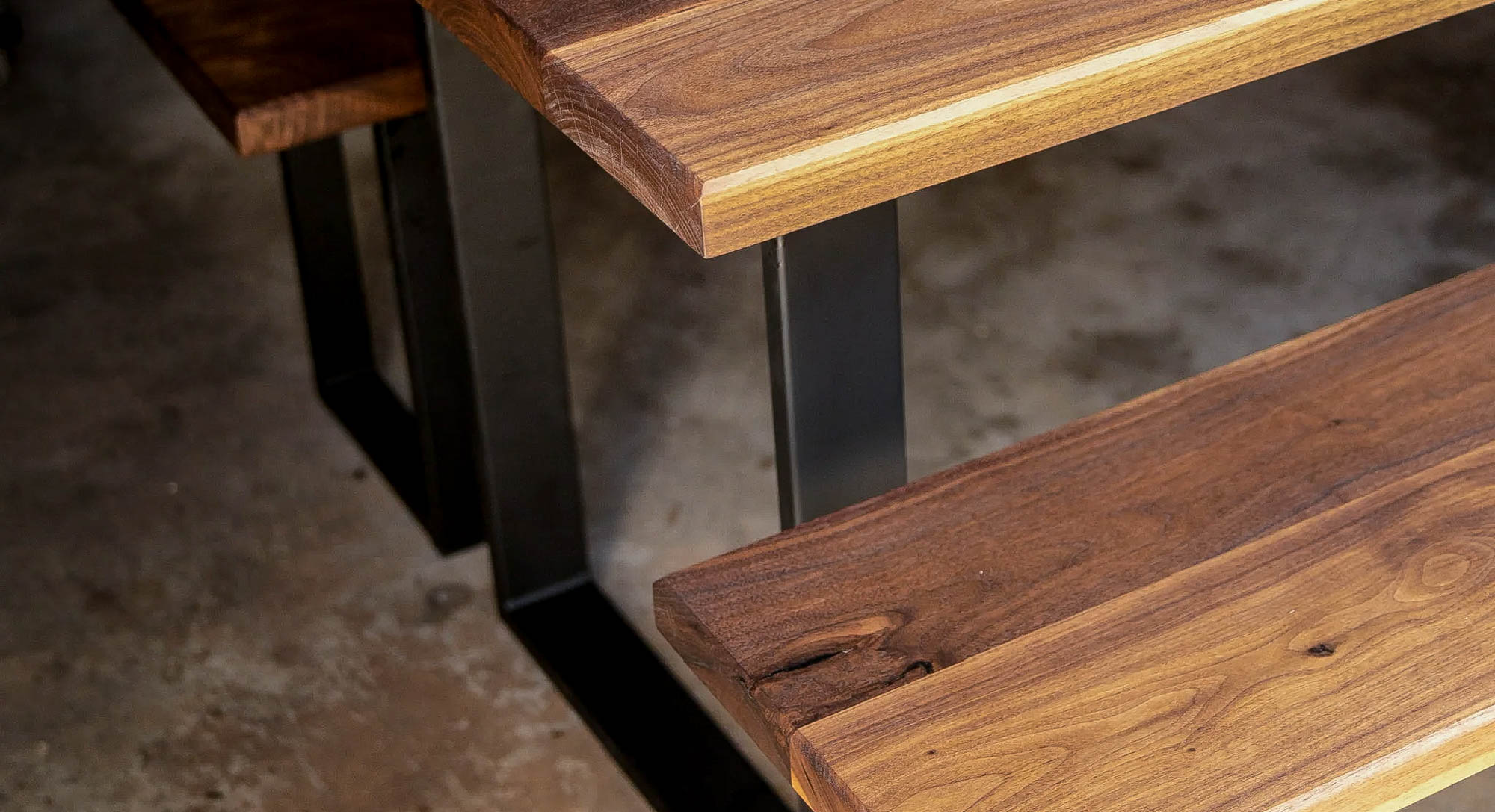 Medina™ Wood Slab Dining Table - Heirloom Products®